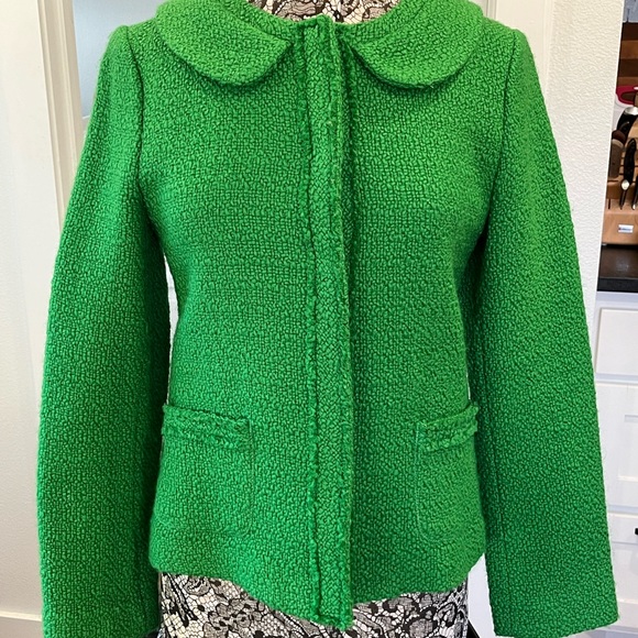 Boden | Jackets & Coats | Boden Wool Green Jacket | Poshmark